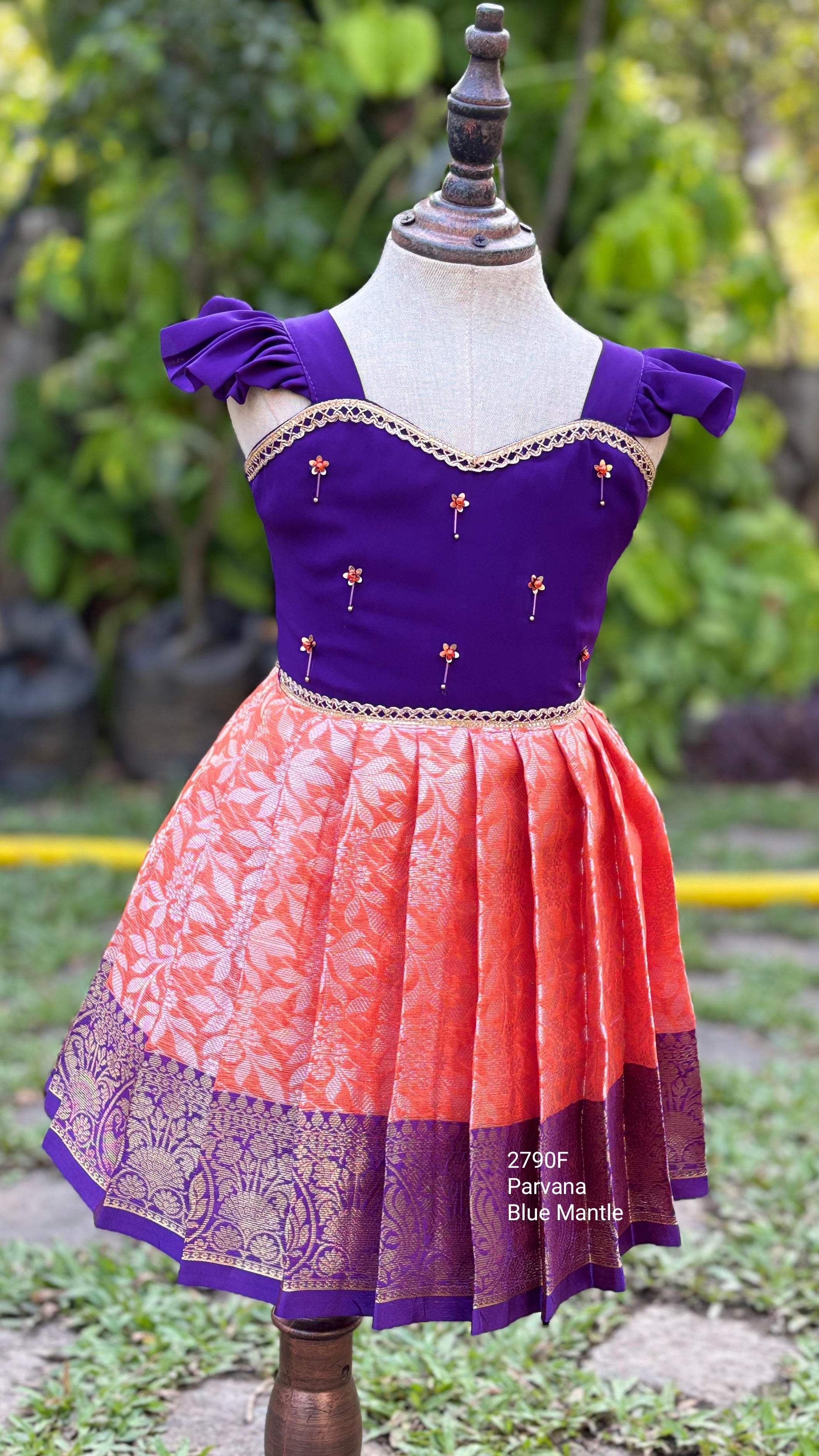 2790F - "Parvana Frock" - Ready to Dispatch – Blue Mantle Store